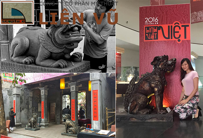 Lịch sử nghệ thuật điêu khắc Việt Nam - Điêu khắc Liên Vũ